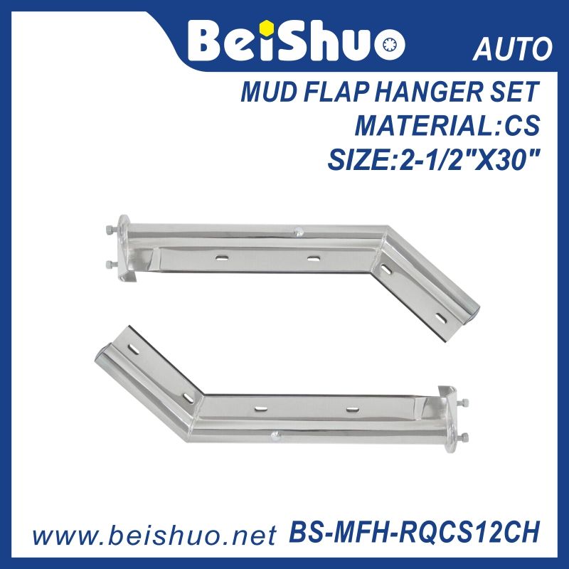 BS-MFH-RQCS12CH Angled Spring Loaded Mud Flap Hanger Set